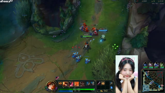오늘은 딩굴 롤하는날... 신입 여캠 시참 듀오 lol | SOOP VOD
