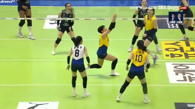 [캐스터안/배구]현대vsGS/충격과 공포!18 | SOOP VOD