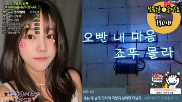 ️밥아무개음방 11월도이뻐해주셔정말감사해요 ️수선화서목화 ️이쁜하루담아요 ️음악노래공포분석비트코인주식축구야구낚시해외캐나다미국