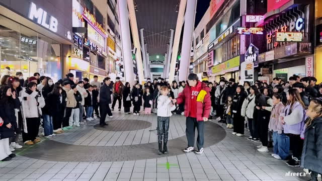 ep.57 혹한기 대전 랜덤댄스 버스킹 (베쏘충청크루)#춤추는곰돌 | SOOP VOD