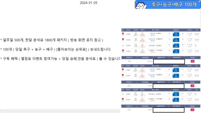 무농사 136배 적중 ㅅㅅ 해축 배구농구도 올킬 오늘도 가봅시다 축구분석 배구분석 농구분석 스포츠분석