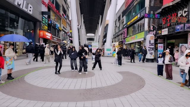 ep.64 대전 은행동 랜덤댄스 새롭게 바뀐 음악들과 #춤추는곰돌#청주 | SOOP VOD