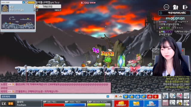 75 노경쿠 클레릭 죽숲 5분에 4.1만 | SOOP VOD