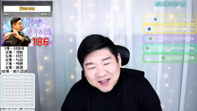 다이어트13일차 사운드 몰빵 힐링 플루트 신청곡 소통 고민상담 10개 팬갑시 퀵뷰 Soop Vod