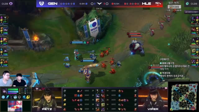 아뚱X훈수킹 HLE vs GENG 1set | SOOP VOD