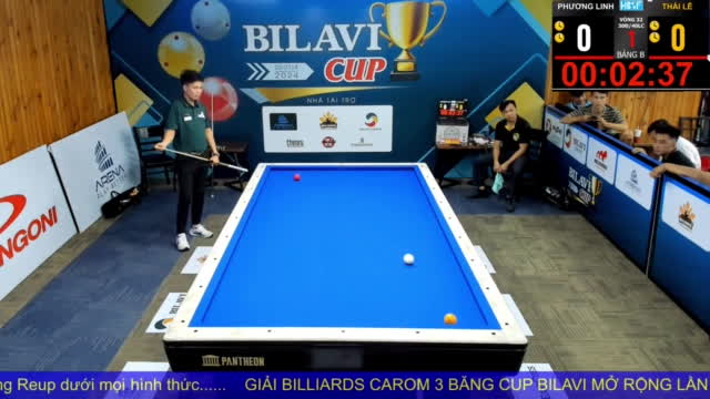 [TV] Phương Linh (TS) VS Thái Lê (HT TQC) | Giải Billiard 3C Cup Bilavi | SOOP VOD