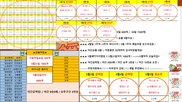 🥎야간금액업 야간 9승0패 승부 3연승 이번주도 수익성공ㅅㅅ🥎패키지마감날스포츠분석🥎마감 10분임박적중복사 ㄱㄱ