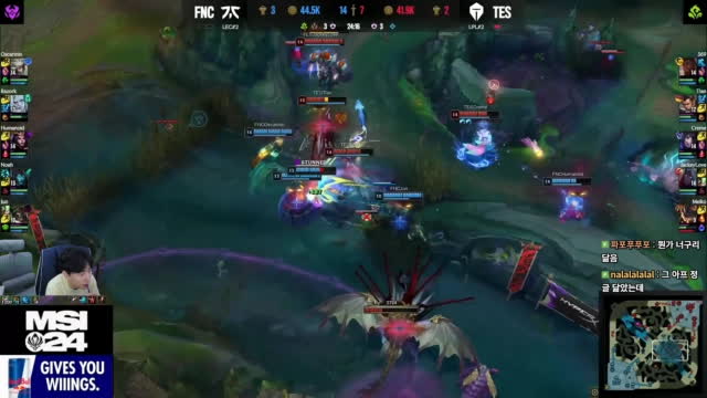 김민교x칸 MSI FNC vs GAM 최종전 #MSI2024 | SOOP VOD