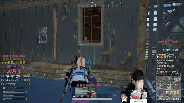 🎮배틀그라운드🎮 있주x하나x라희x다미 경쟁 치킨 시 각방800개 시참미참 빵끗 맞방 맞즐 맞팬 아프리카
