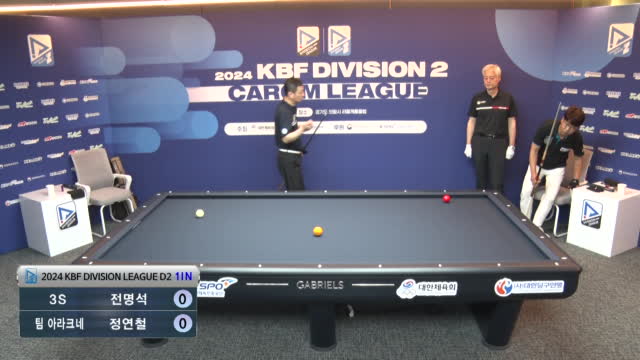2024 KBF DIVISION D2 1라운드 1경기 [전명석vs정연철] | SOOP VOD