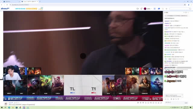 김민교x칸 EWC 4강 T1 VS TL 레전드매치업 #EWC | SOOP VOD