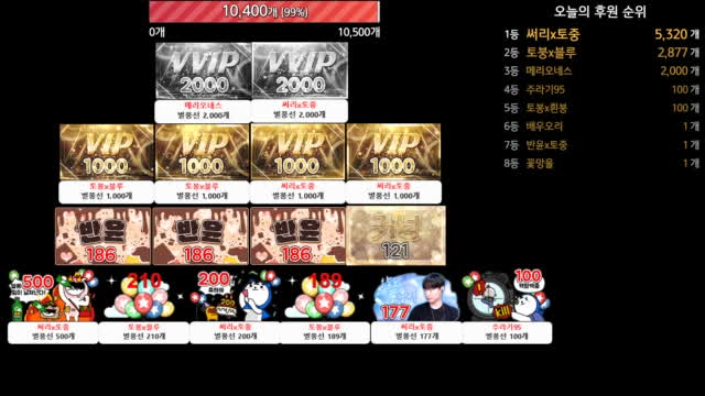 9시간 방송MVP💖써리💖 | SOOP VOD