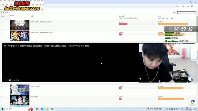 [클립]이세계아이돌-Lock Down(락다운)/킴성태님 반응/(찐으로 감탄하시는 성태님) | SOOP VOD