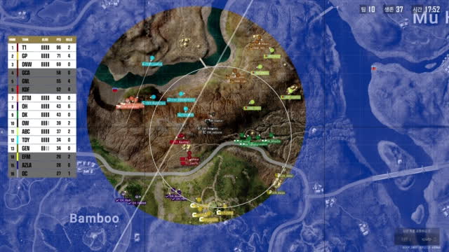 [MAP] EWC: PUBG 한국 선발전 결승전 2일차 | SOOP VOD