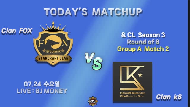 스타 머니배앤드클랜리그S3 8강A조2경기 FOX vs kS | SOOP VOD