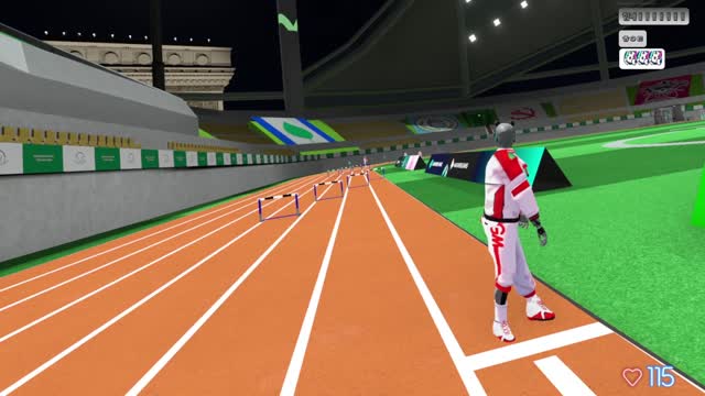 [클립][왁체대] 400m 장애물 달리기 / 양도끼 시점 | 아프리카TV VOD