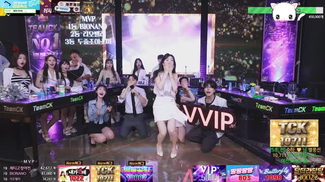 [클립] [TCK]홍빠에게 별풍선 10711개 선물 | 아프리카TV VOD