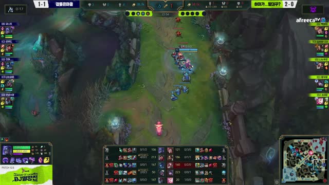 [클립][감묻은마을 vs 하마가...말대꾸?] 본선 3일차 l 2022 LoL BJ멸망전 시즌1 | SOOP VOD