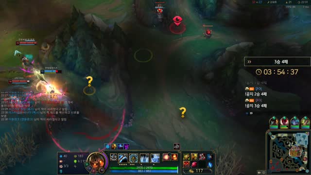 [클립][LOL] 하루 10시간 or 10패 쫑 현재 다3 4일차 | SOOP VOD