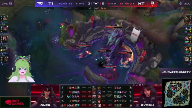 #LCKWATCHPARTY T1 VS KT 중립 응원방 | SOOP VOD