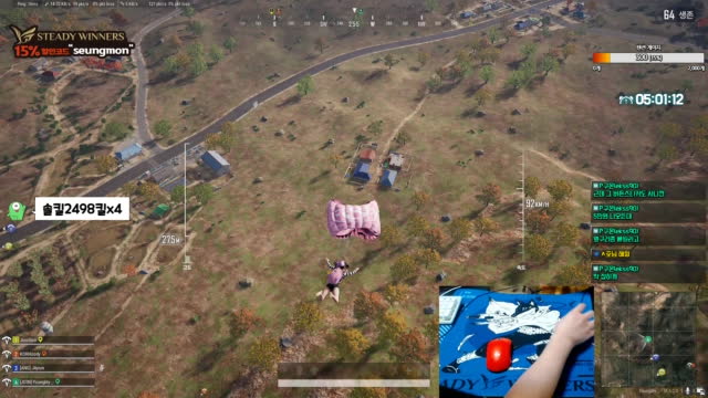 X 전승몬 스배 경쟁전 배틀그라운드 #팬갑10개퀵플(에드x) | SOOP VOD