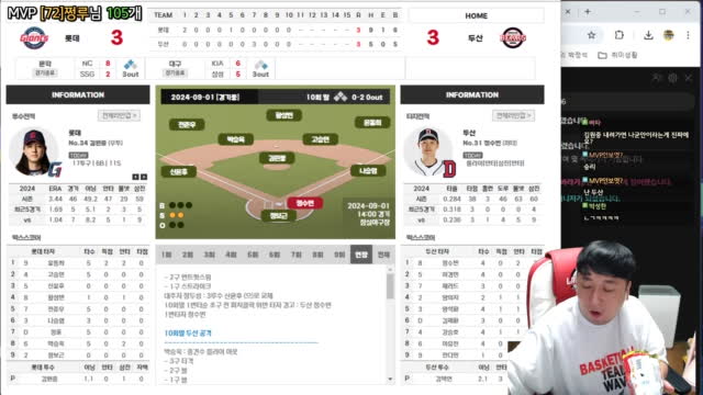 [SSG/철이형] SSG : NC / 멸망 당햇다 그냥 | SOOP VOD