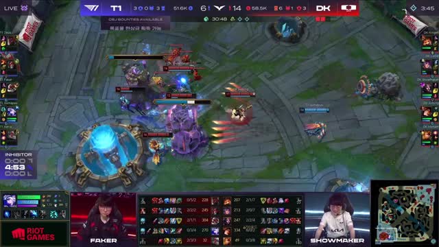 [클립][T1 vs DK] 5세트 / 2024 LoL 월즈 LCK 대표 선발전 1R | SOOP VOD