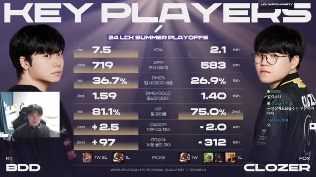 섹교감임클vs준수눈수탈 ck 맞라인나탈리 | SOOP VOD