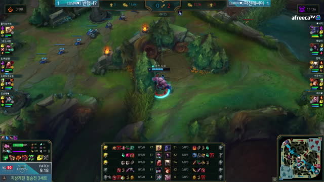 [캐치][반했냐? vs 파전해써여] 2019 LoL BJ멸망전 시즌3 지상계 결승전 3세트 | 아프리카TV VOD