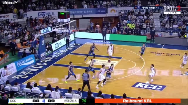 [캐치][10월 22일] KCC vs 현대모비스 경기 다시보기 | 아프리카TV VOD