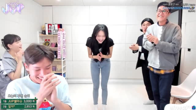 [캐치]JUP)연습생 6호 발굴했습니다, 5500명시 공개하겠습니다. | 아프리카TV VOD