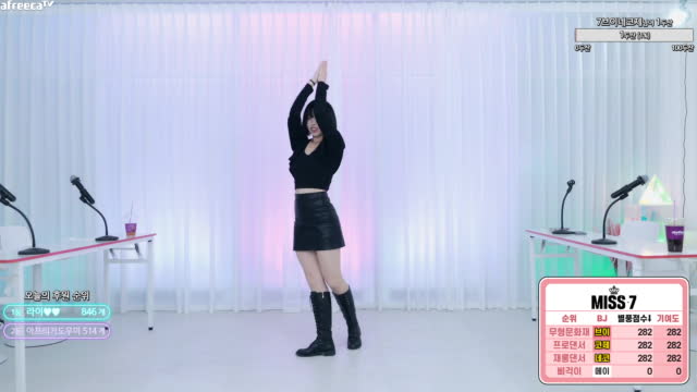 캐치 Miss 7 메이저 여성 댄스 크루 누가 무형문화재가 될것인가 메이x코제x네코x브이 아프리카tv Vod