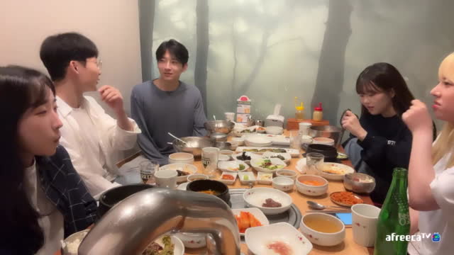 [캐치]jstl 우승 회식(눈길x찬기x다나짱x요닝x연두) | 아프리카TV VOD