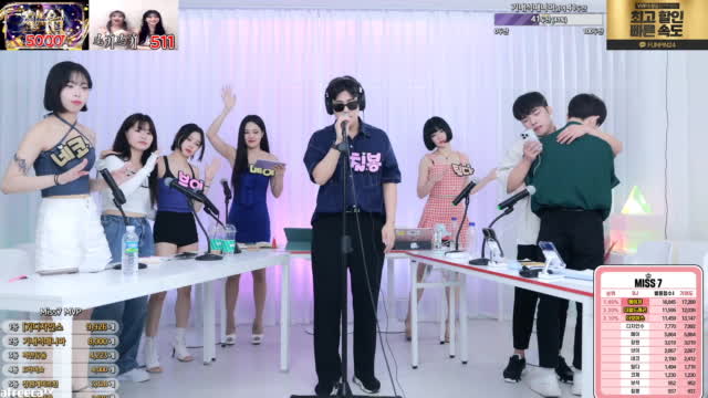 캐치 Miss7 시즌4 8화 크루대전 어느 크루가 1등할 것인가 디자인수x틸다x메이x장원x칠봉x보석x코제x네코x브이