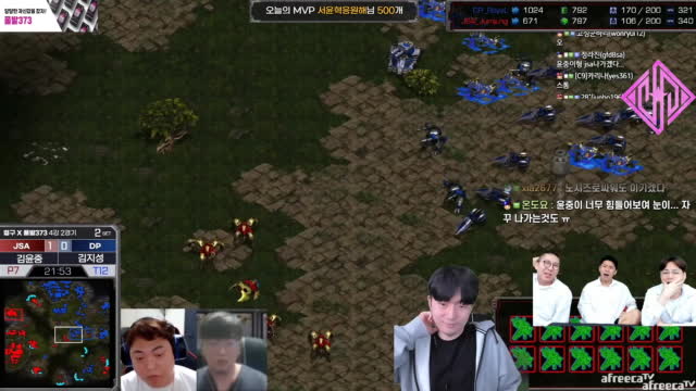 [캐치]풀발373 DP 김지성 vs JSA 김윤중 하이라이트~ | SOOP VOD