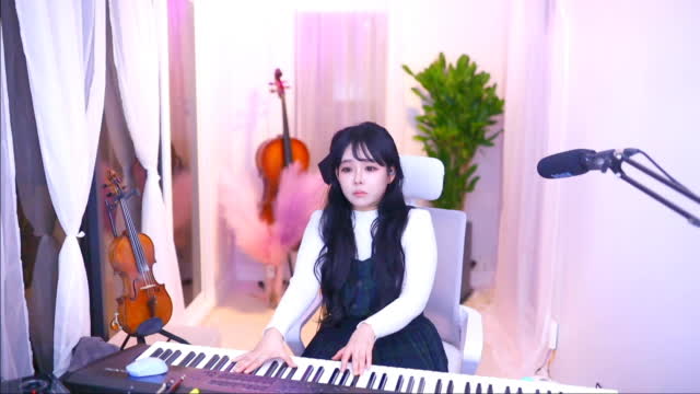 캐치 Highlight 기도 윤하 67991 엘프 신청곡 바이올린 피아노 리액션 음방 라이브 신청곡
