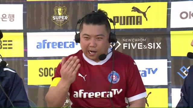 [캐치][SUPER LEAGUE] 예선 3일차 MOO FC vs GAMST FC | SOOP VOD