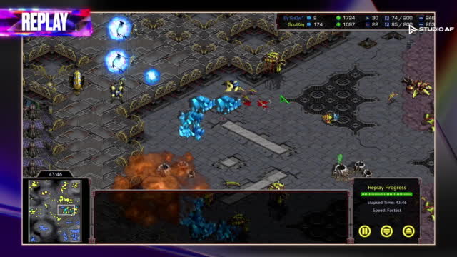 [캐치]ASL/시즌::4강전 ::장윤철V김민철:: 3세트:김민철 승[하이라이트] | SOOP VOD