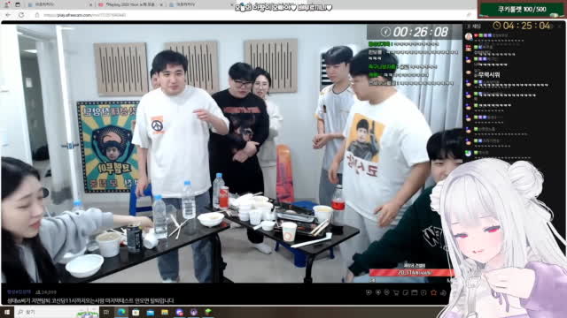 [캐치]써기가 초밥들고가자 바로 끌고가는 유교98 ㅋㅋㅋㅋ 아이쨩반응6 | SOOP VOD