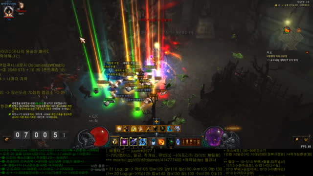 Gr 131단 법사1인 261위 8분9초 P1330 탈운낙별약법사w 캐치 디아3 기록12일차 31시즌 🍎 D3s31 🐲🐉