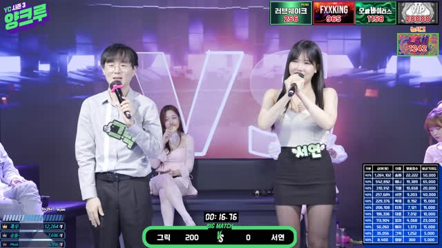 캐치 Yc 양크루 3기 오늘은 자기 자신을 이길 수 있을까요 새로운멤버 기쁨x송화x서연x예니x또미x해리x그릭x대호x
